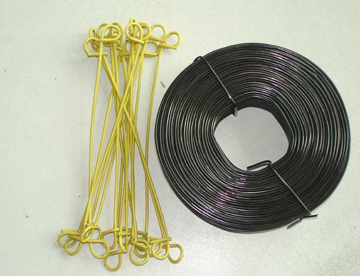 Loop Tie Wire, Plastic Coated Wire, Black Annealed Wire China Factory
