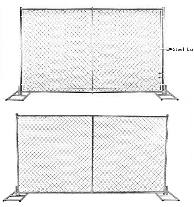 Chain Link Temporary Fence,galvainzed temporary fence,protable fence ...